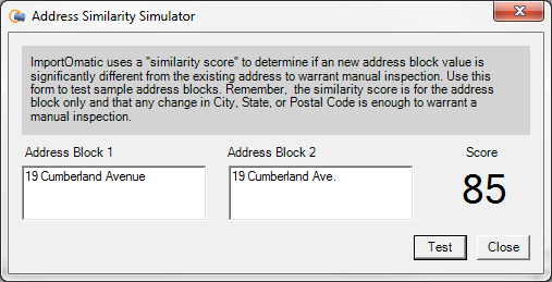 What are Address Processing Rule Options?