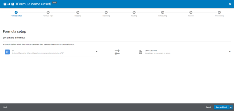 How to Build a Flat File Formula Using the File Upload Data Source